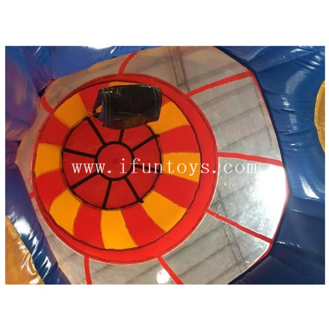 Interactive Inflatable Airborne Adventure/Inflatable Pressure Rocket ...