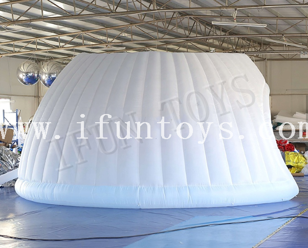 LED Lighting Inflatable Dome Tent for Party / Inflatable Meeting Pods ...
