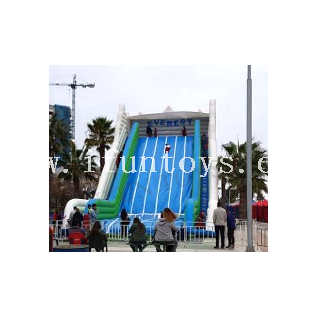 Giant Inflatable Everest Slide / Dry Slide / Snow Mountain Inflatable ...