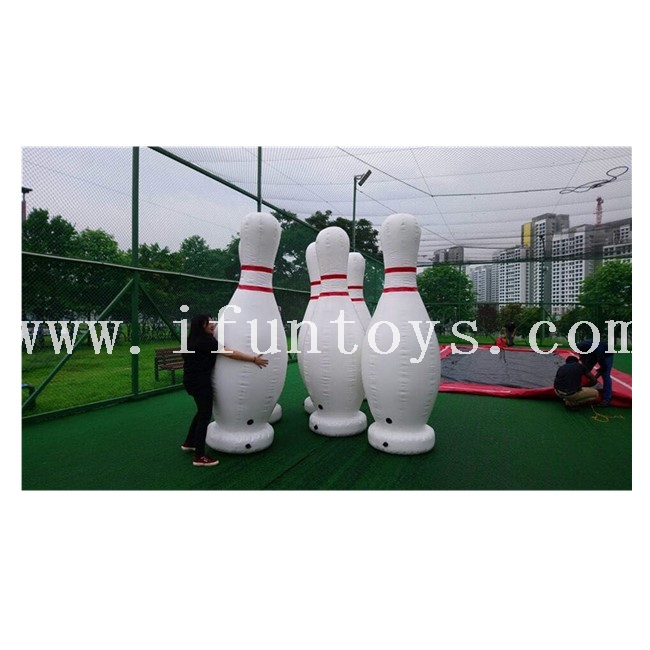 Giant Inflatable Bowling Set / Inflatable Bowling Pin for Zorb Ball ...