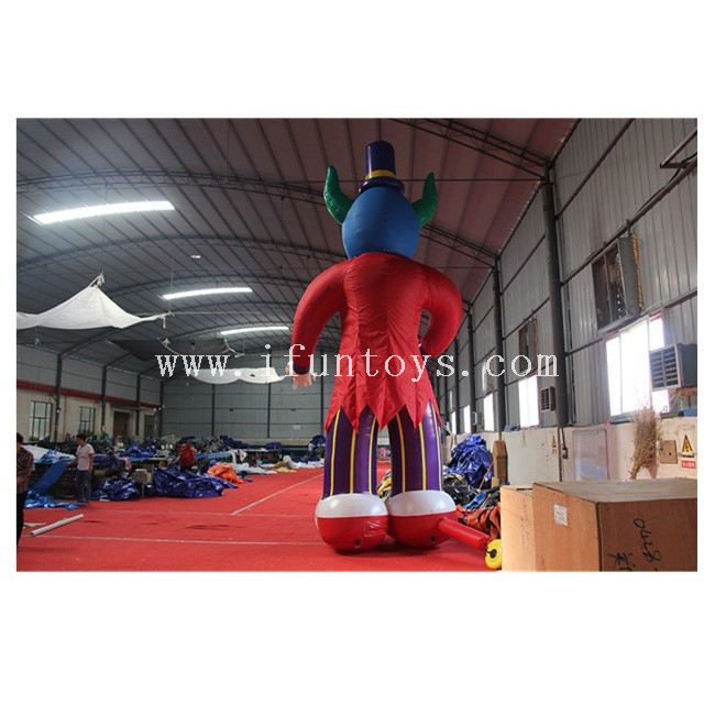 6m Tall Inflatable Scary Clown / Giant Inflatable Monster for Halloween ...