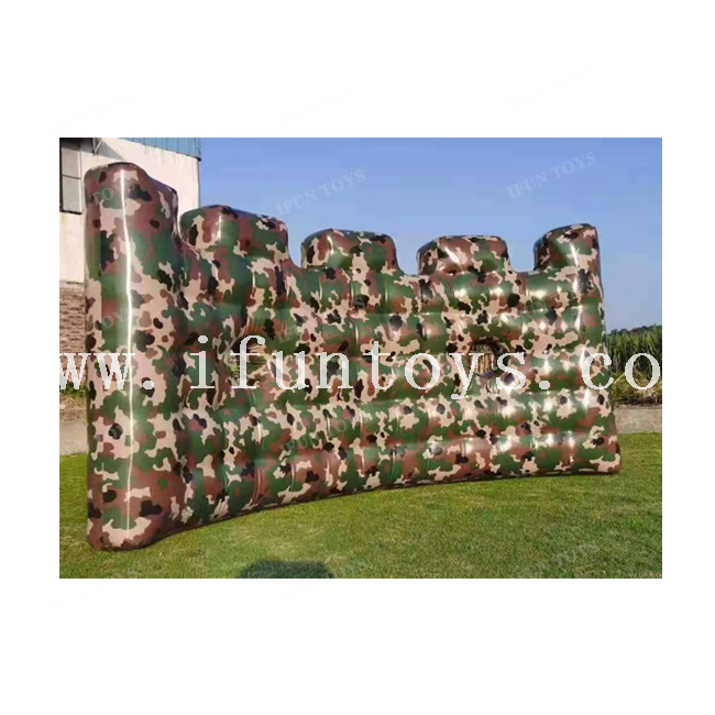 Inflatable CS Bunker Wall Camouflage Wall Bunker For Paintball Games ...