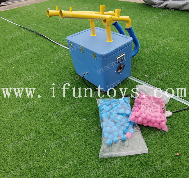 Interactive Inflatable Cannonball Air Blaster / Alien Invasion Cannon ...