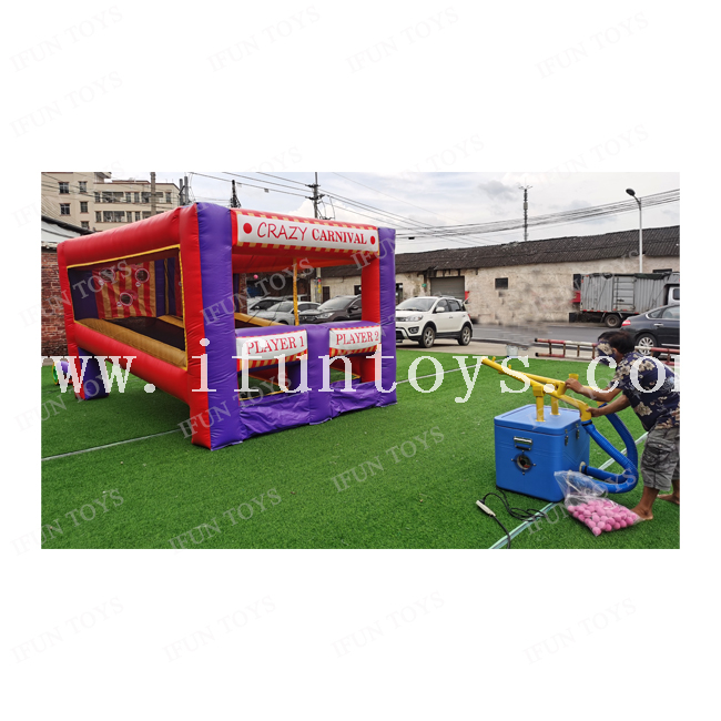 Interactive Inflatable Cannonball Air Blaster / Alien Invasion Cannon ...