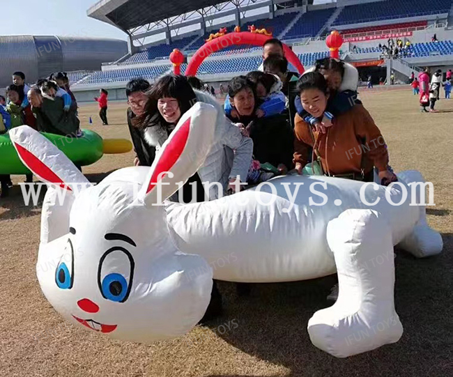 Fun Games Prop Tortoise And Hare Racing Inflatable Team Building Race ...