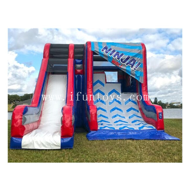 Inflatable Warped Wall / Inflatable Ninja Wall Slide/Inflatable Ninja ...
