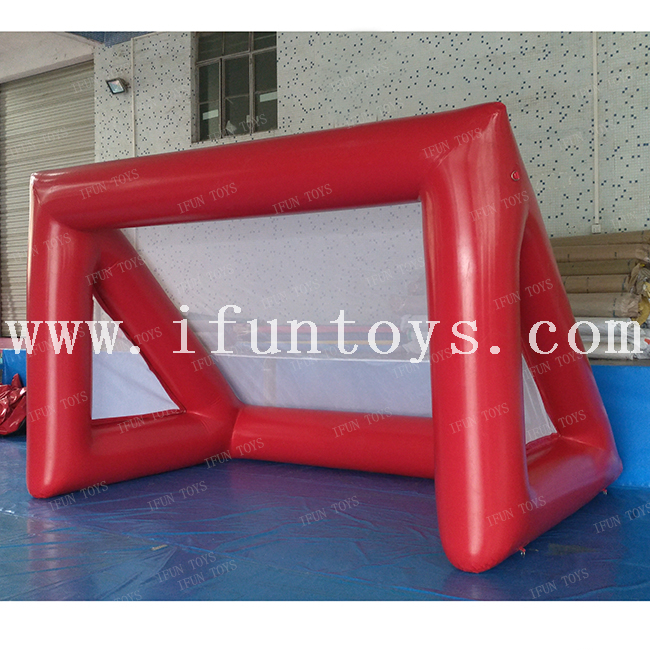 Cheap Inflatable water polo post aqua polo sports field inflatable ...