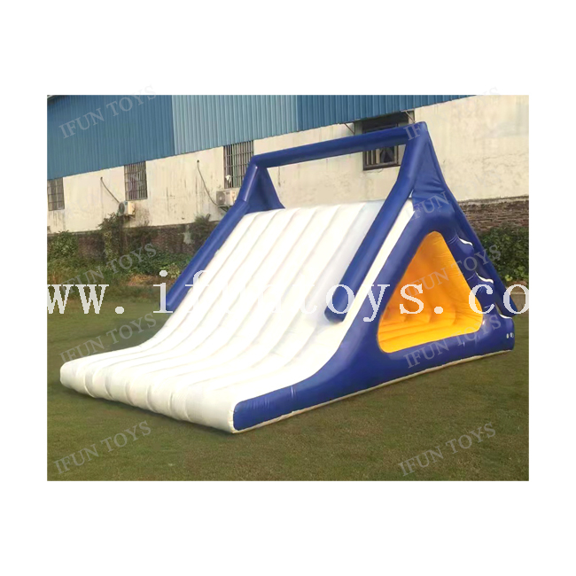 Cheap Inflatable Water Floating Climbing Wall Slide Lake Inflatable ...