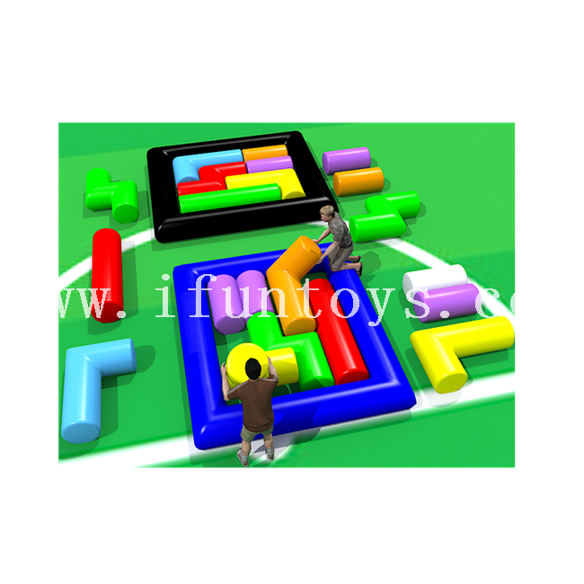 Giant Inflatable Tetris Game / Jigsaw Puzzle Game / Classic Blocks ...