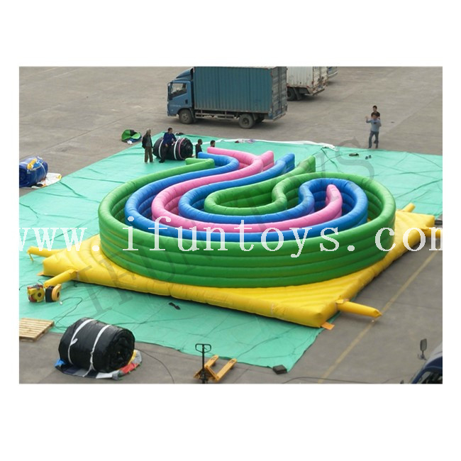 Inflatable 5K Run Race / Inflatable Obstacle Challenge Game ...