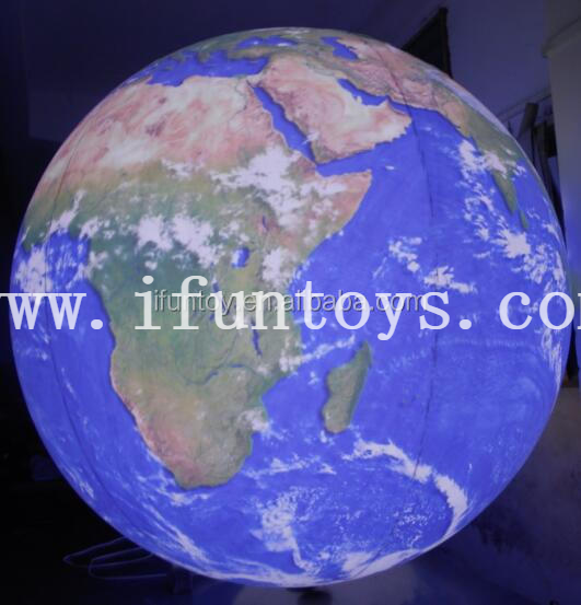 Sphere Earth Globe Inflatable Earth Globe Stress Ball Gonflable Planet ...