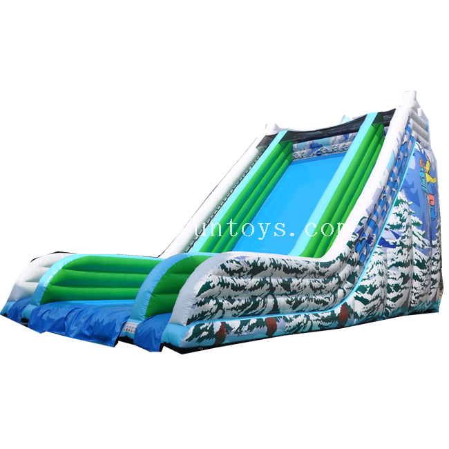 Extralarge tallest inflatable everest slide/inflatable dry slide for ...