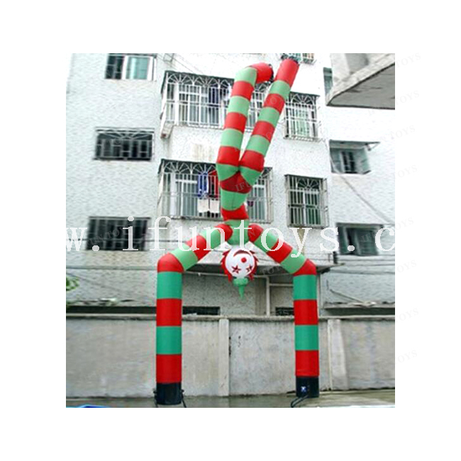 Outdoor Advertising Inflatable Air Dancer with Two Legs / Wacky Waving ...