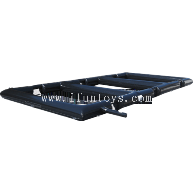 Hot sale 3 in 1 inflatable panna street soccer or panna football field ...