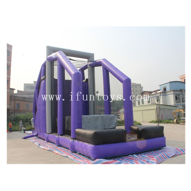 Inflatable Freefall Stunt Jump/ Inflatable Cliff Jump Game / Jump Off ...